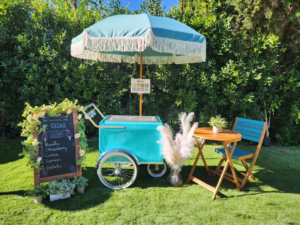 Ice Cream Cart Rental & Catering – Albert's Mobile Ice Cream
